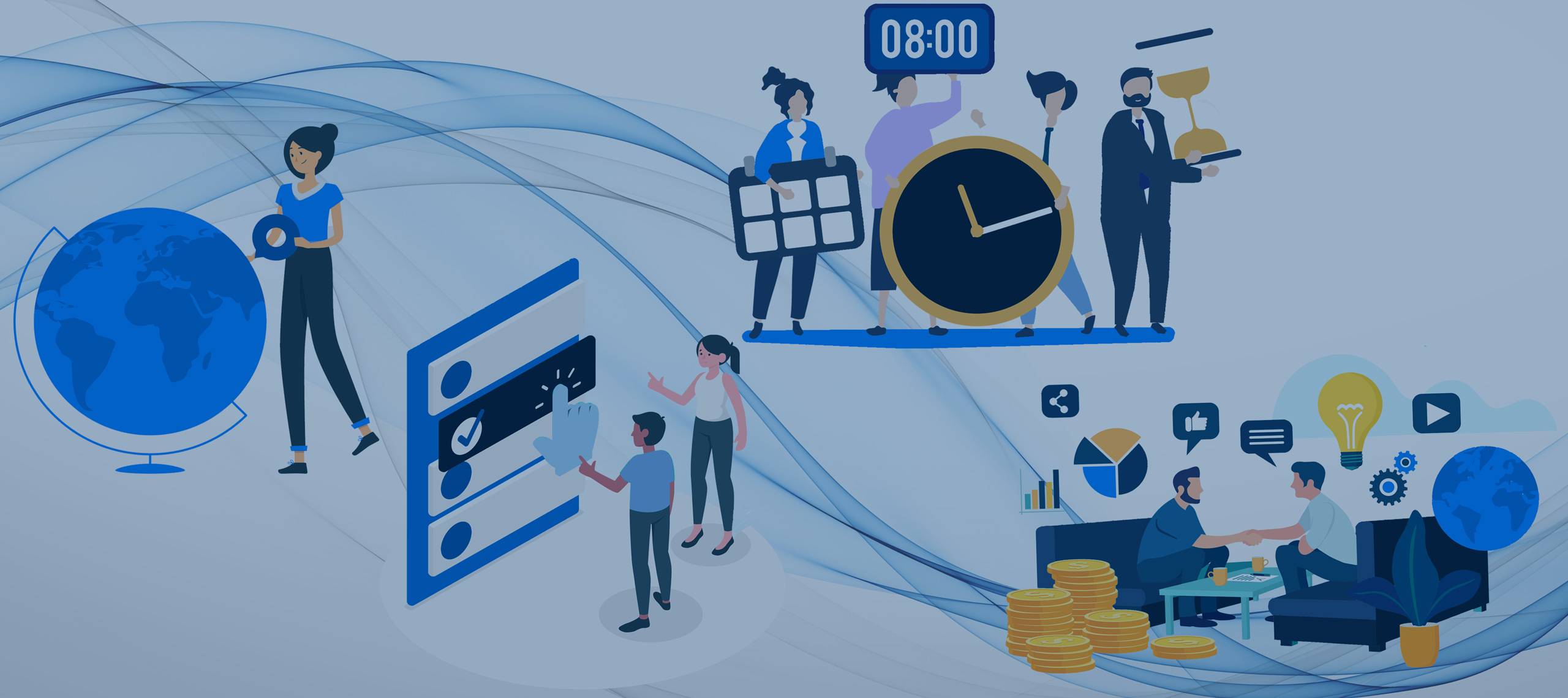 Booth Traffic Control - With Who to Speak and With Who to Follow up Later?